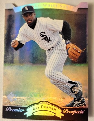 1995 SP Die Cut Silver Insert Ray Durham #8 Baseball Rookie Card ...