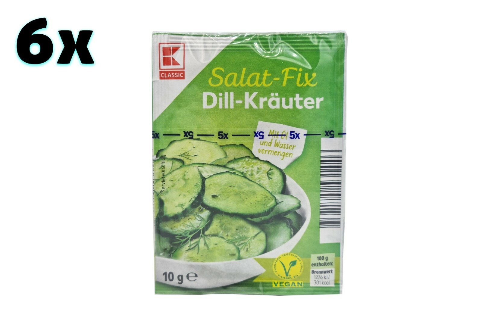 6x 5-packs K Classic Salat Fix Dill Kräuter 🍴 dill herbs salad ...