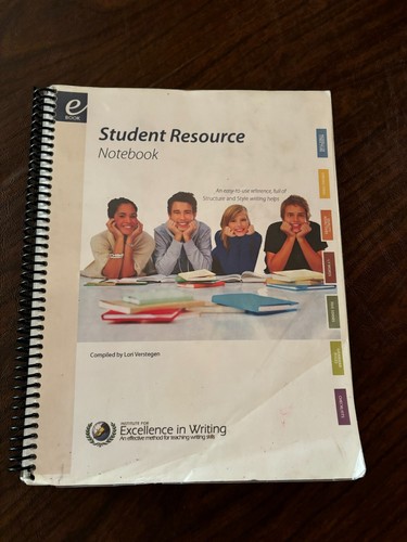 IEW (Excellence in Writing) Student Resource Notebook, Third Edition | eBay