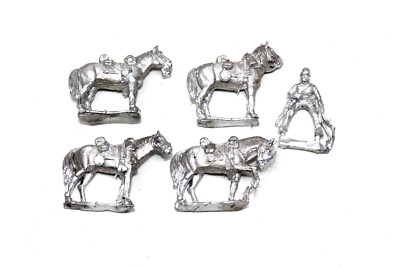 Perry Miniatures ACW 9 Union Horse Holder+ 4 Horses Metal JYS31 | eBay