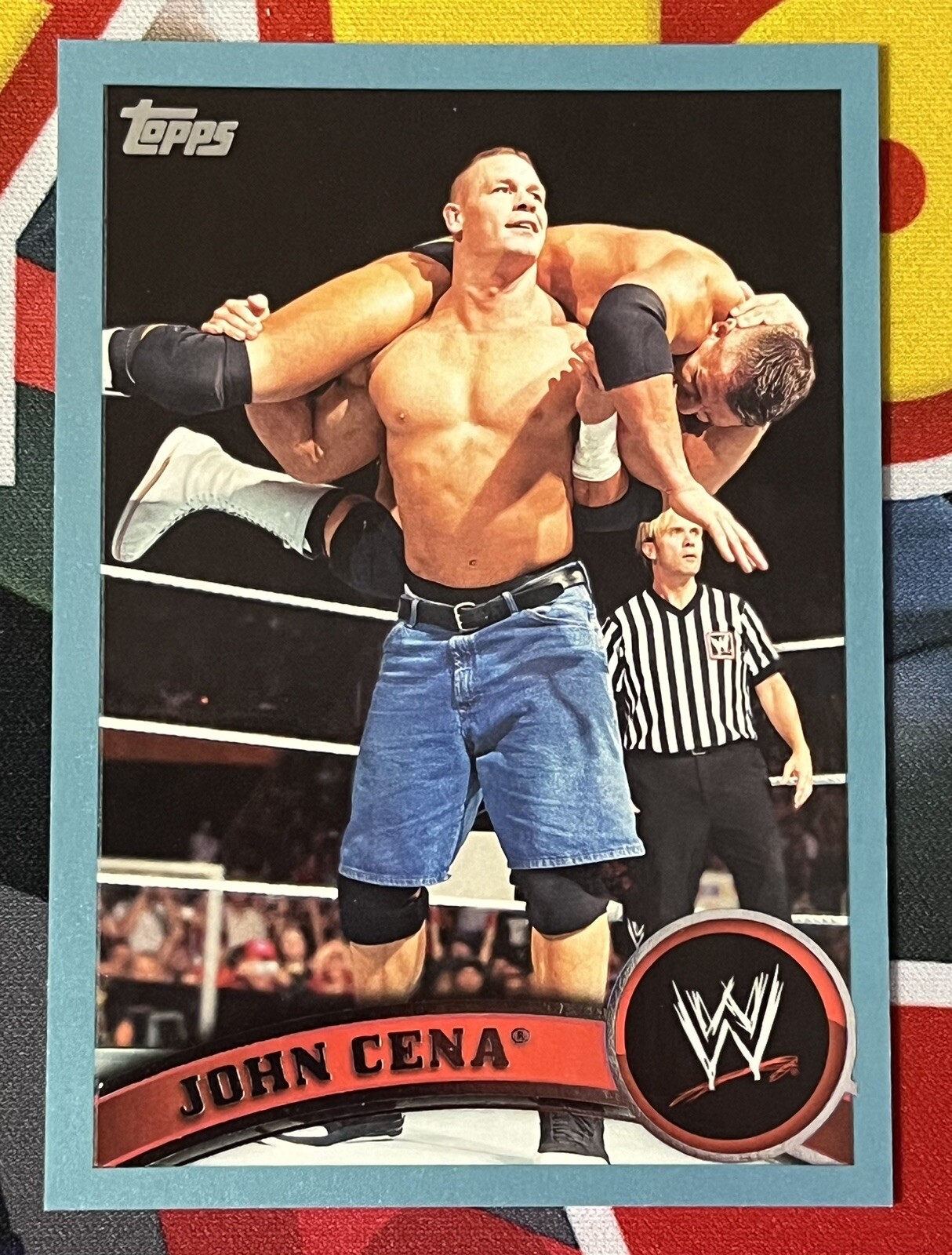 2010 Topps WWE - John Cena #1 Blue /2010 for sale online | eBay