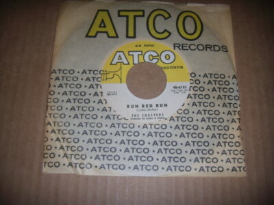 The Coasters "Run Red Run / What About Us" Rocker 1959 NM | eBay