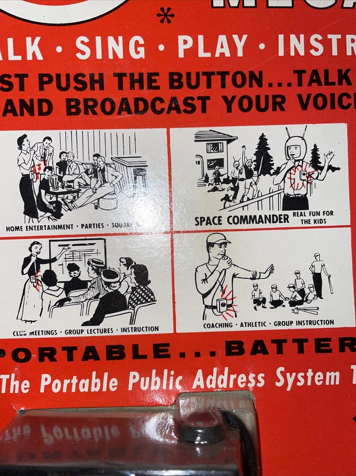 Vintage Fedtro transistorized electronic pocket megaphone | eBay