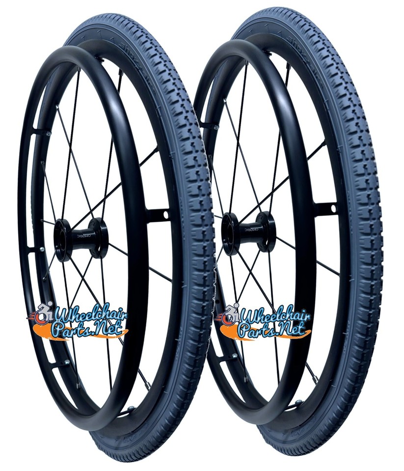 Set of 24" Cyclone 12 Spoke Wheel Assembly With Tire Options | eBay