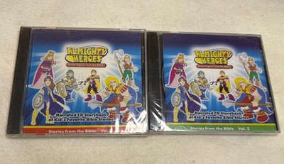 NEW Almighty Heroes Cd’s~Vol’s 1 & 2~Action Figures Stories from the ...