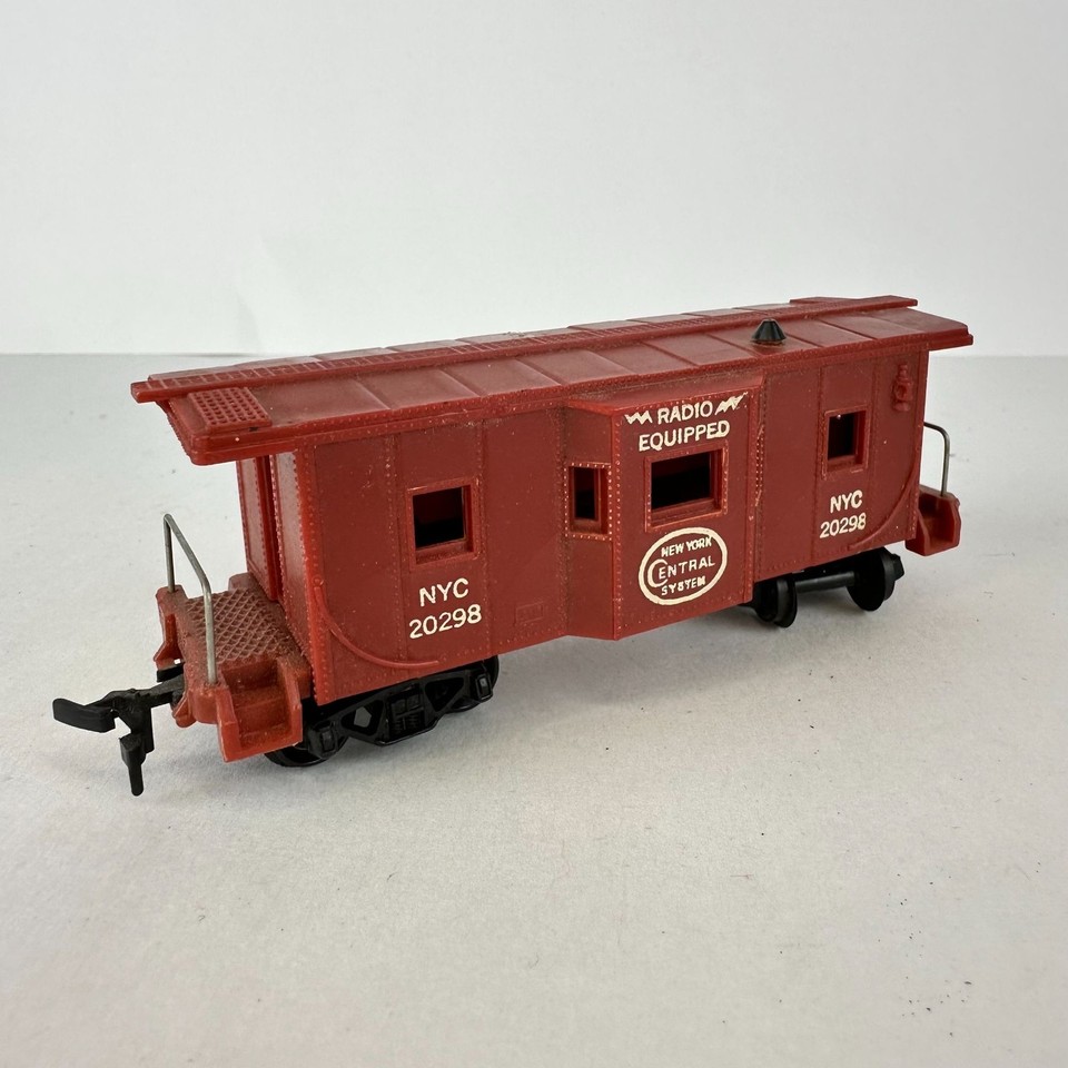 Vintage Marx Plastic HO Coal Hopper Caboose Freight Car Lot | eBay