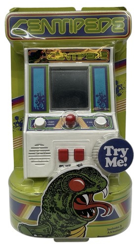 ATARI CENTIPEDE Arcade Classics RETRO Mini Handheld Game by Basic Fun ...