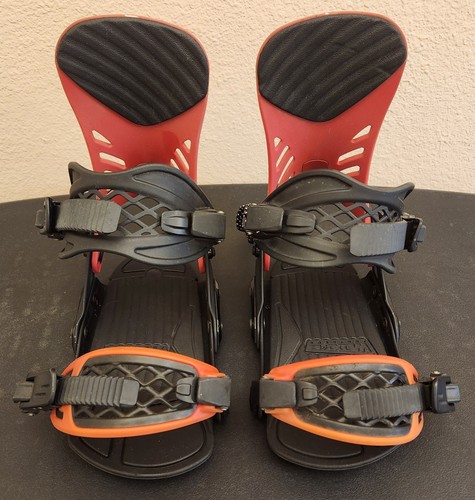 Ride EX Bindings | Medium | Red / Black | AstroGlyde Ratchet | Hardware ...