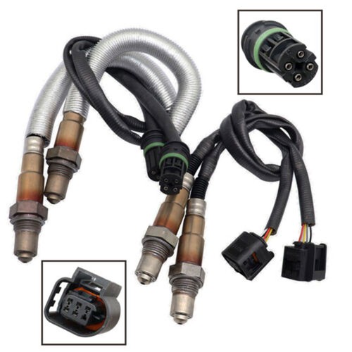 4x Oxygen O2 Sensor 1 & 2 Fit For 2009-2015 BMW 750li 4.4L Upstream ...