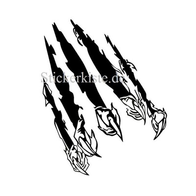 1 Aufkleber Monster Kralle IPAD Auto Sticker Decal 29 x 36 Cm Tuning ...