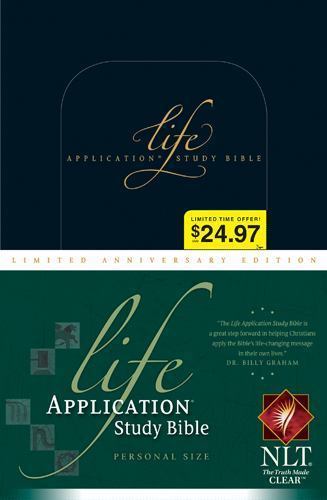 Life Application Study Bible-NLT-Personal Size Limited Anniversary ...