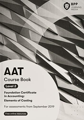 AAT Elements Of Costing By BPP Learning Media | eBay