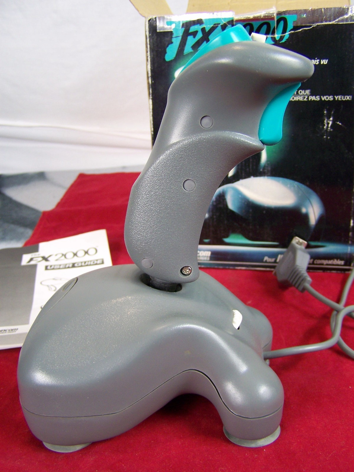 FX2000 THE ULTIMATE FLIGHT CONTROL STICK SUNCOM TECHNOLOGIES FOR IBM ...