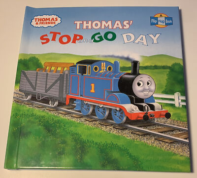 Thomas & Friends THOMAS' STAOP AND GO DAY Hardcover Book, A Flip Flap ...
