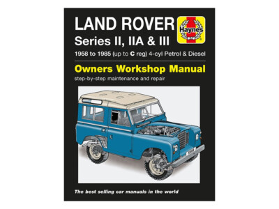 Land Rover Series 2a and 3 Haynes Manual Part# DA4636 | eBay