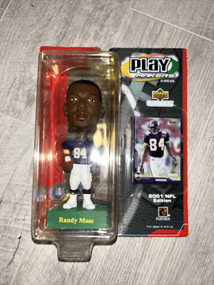 2001 NFL Edition Randy Moss Bobble Head & Collectible Card by Players ...