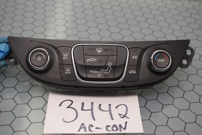 16 17 18 Chevrolet Malibu AC and Heater Control Used Stock #3442-AC | eBay