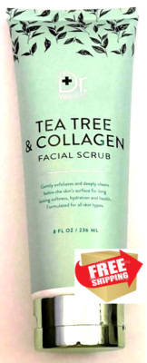 Dr. Wellness * Tea Tree & Collagen * Facial Scrub 8 fl oz | eBay