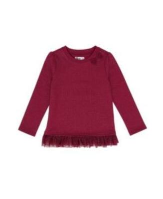 Epic Threads Toddler Girls Tulle Hemp Sweater in Tango Red Size 2T NWT ...