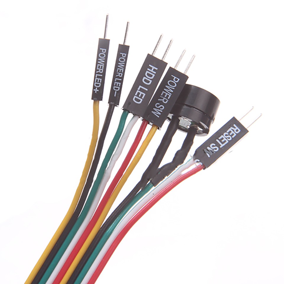 For ASUS Q-Connector Motherboard 20cm Jumper Line Extension Cable Cord ...