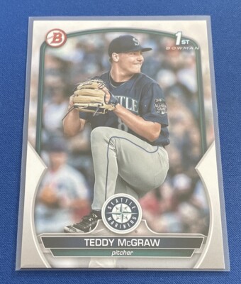 2023 Bowman Draft #BD-73 Teddy McGraw Seattle Mariners | eBay