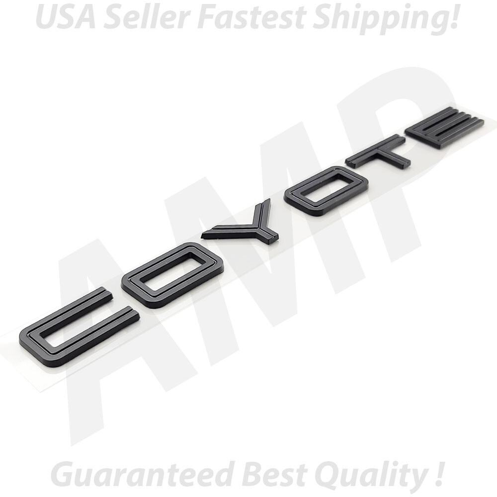 Fits 2015-2020 Ford Mustang F150 XLT 5.0 Coyote Letters Decal Badge ...