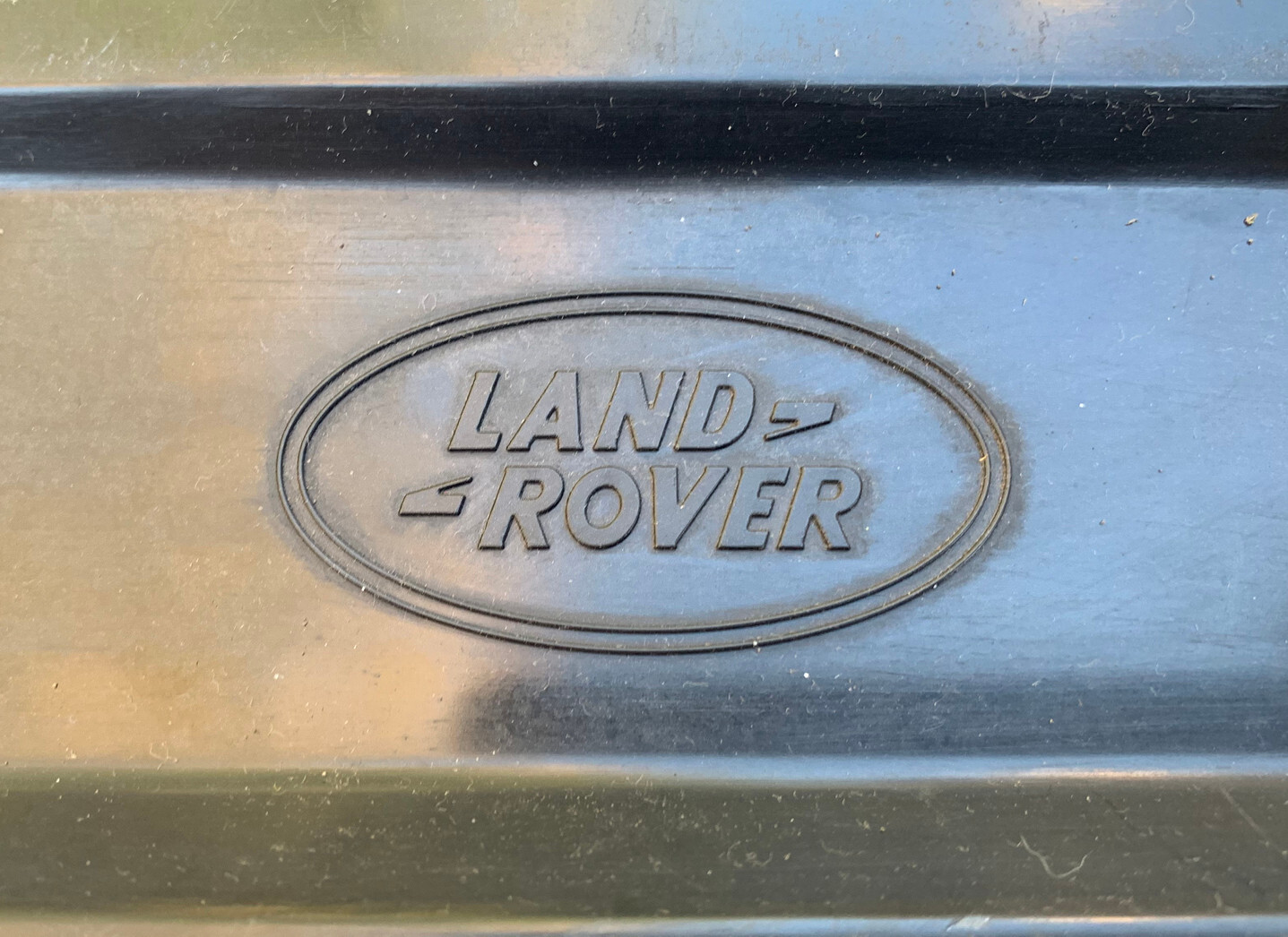 2008-2011 Land Range Rover HSE OEM Rear Plastic License Plate Holder ...