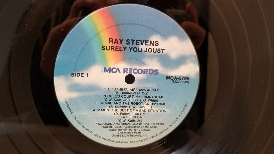 RAY STEVENS Surely You Joust LP in SHRINK MCA 5795 - Play Tested VG+ ...