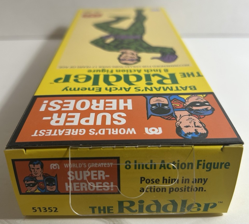 MEGO 50th ANNIVERSARY RIDDLER WORLD’S GREATEST SUPERHEROES 8" ACTION ...