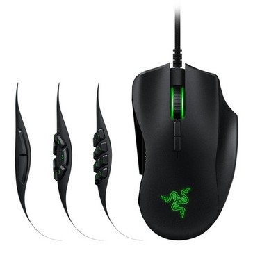 Razer Naga Trinity Gaming Mouse Wired 16,000 Dpi 19 Programmable ...