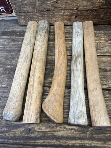 Lot (5) Wood Handles Axe/Hatchet/ Hammer Repurpose Craft Projects | eBay