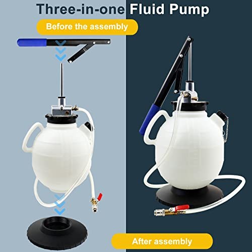 7.5 Liter Manual Transmission Fluid Pump, ATF Refill Fill Black ...