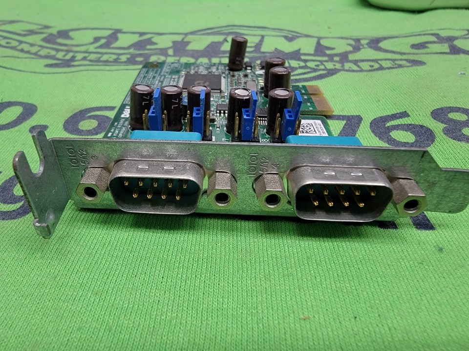 Dell WYVFX 0WYVFX DUAL SERIAL PORT ADD-IN CARD Low Profile | eBay