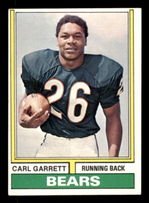 1974 Topps Football #506 Carl Garrett EX *d4 | eBay