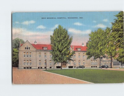 Postcard Reid Memorial Hospital Richmond Indiana USA North America | eBay