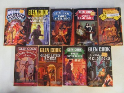 COMPLETE Series - Lot of 14 Garrett Files books by Glen Cook | eBay