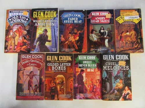 COMPLETE Series - Lot of 14 Garrett Files books by Glen Cook | eBay