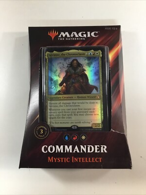 Magic MTG Mystic Intellect Commander Deck MTG Commander 2019 Sealed New ...