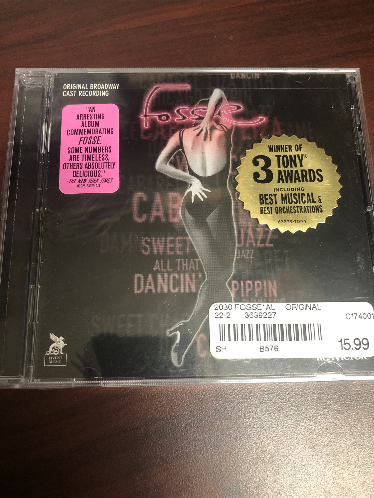 Fosse+%5BOriginal+Broadway+Cast%5D+by+Original+Cast+%28CD%2C+Apr-1999 ...