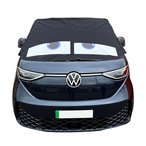 VW ID BUZZ windscreen Cover deluxe tailored black out camping cover fun ...
