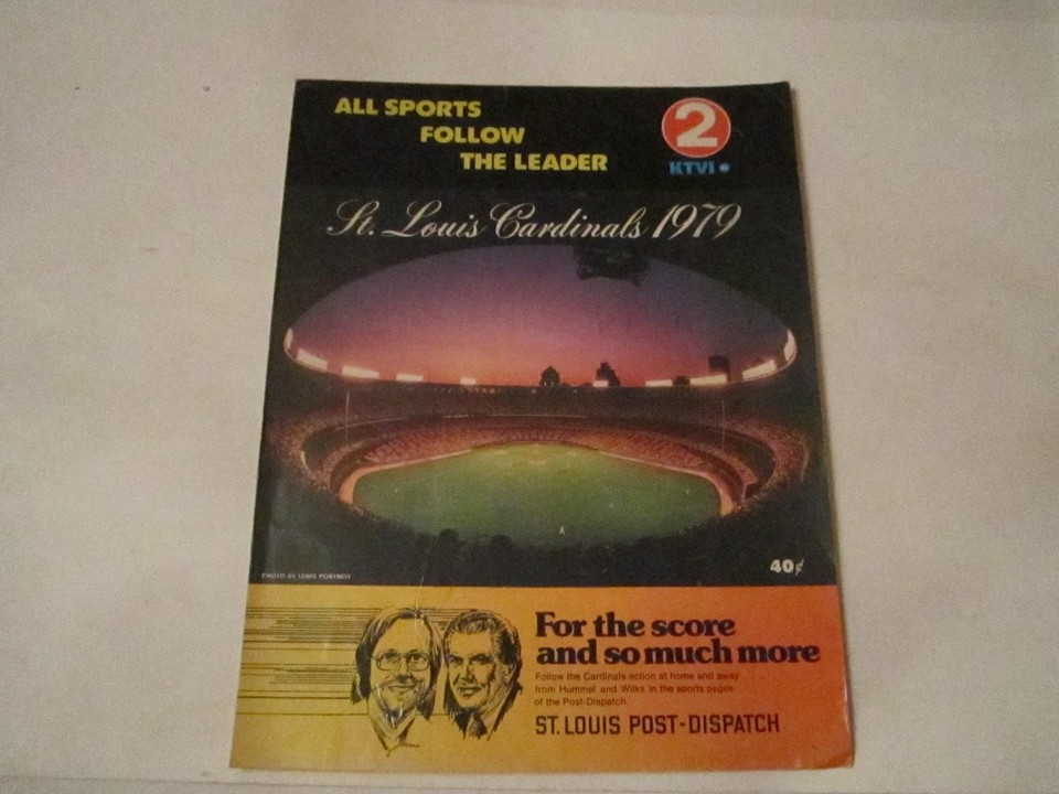 4 MLB BASEBALL SCORE CARDS - 1980 - 1971 - 1979 - 1969 - BOX WW | eBay