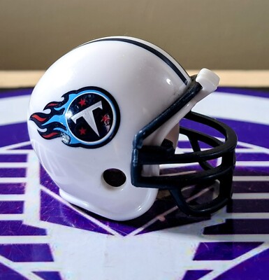 NFL TENNESSEE TITANS OILERS MINI PLASTIC FOOTBALL HELMET 2" GUMBALL ...