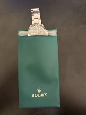 GENUINE ROLEX WATCH POUCH CASE GREEN | eBay