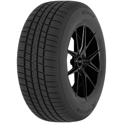 (QTY 4) 185/65R15 Riken Raptor HR 88H SL Black Wall Tires | eBay