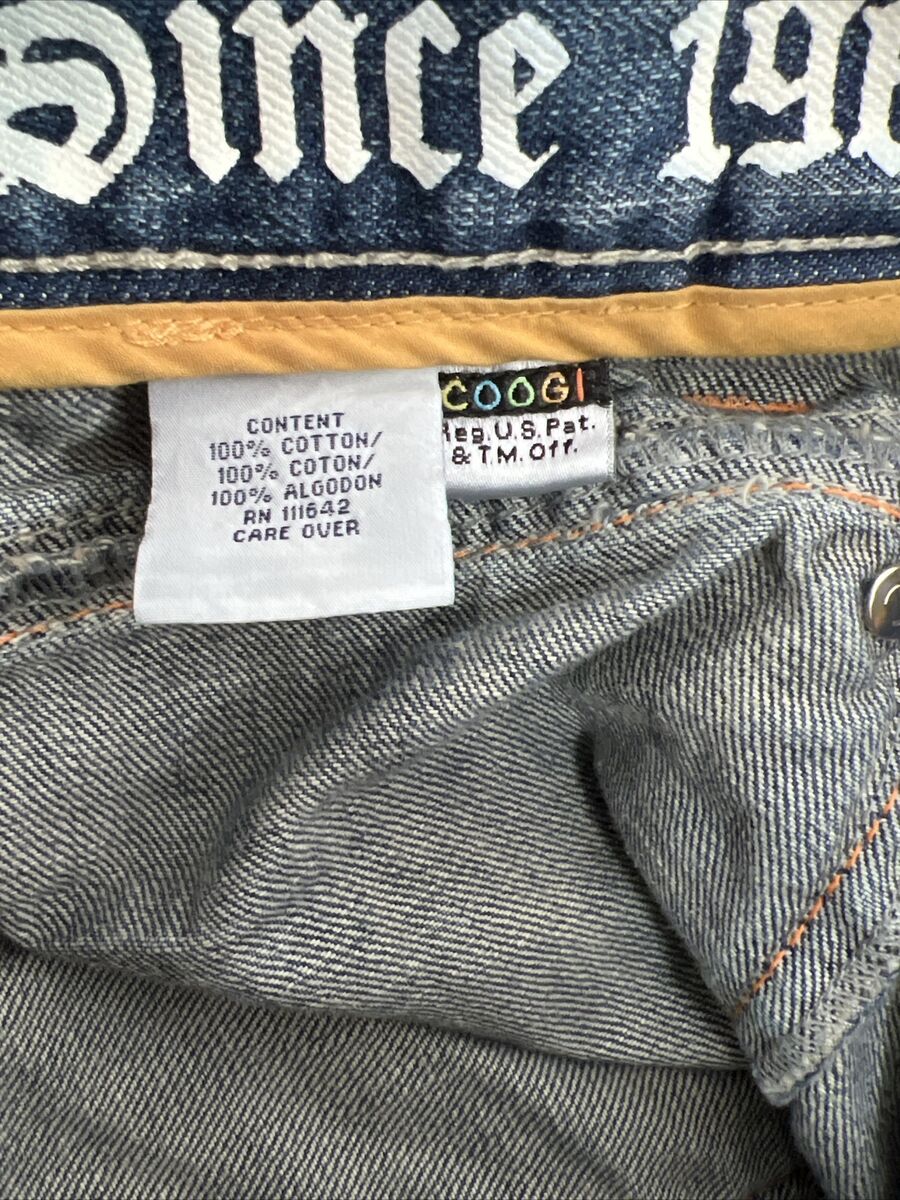 COOGI Mens Denim Jeans Sz 36x34 Colorful Deer/Stag Y2K Hip COOGI Mens Denim Jeans Sz 36x34 Colorful Deer/Stag Y2K Hip