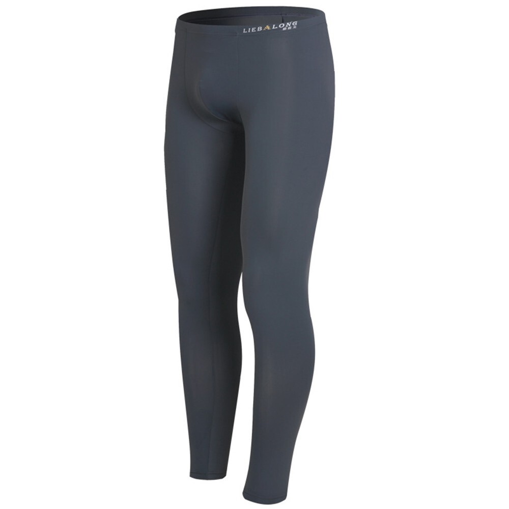 Sexy Autumn Leggings for Men Stretchy Ice Silk Material with ...