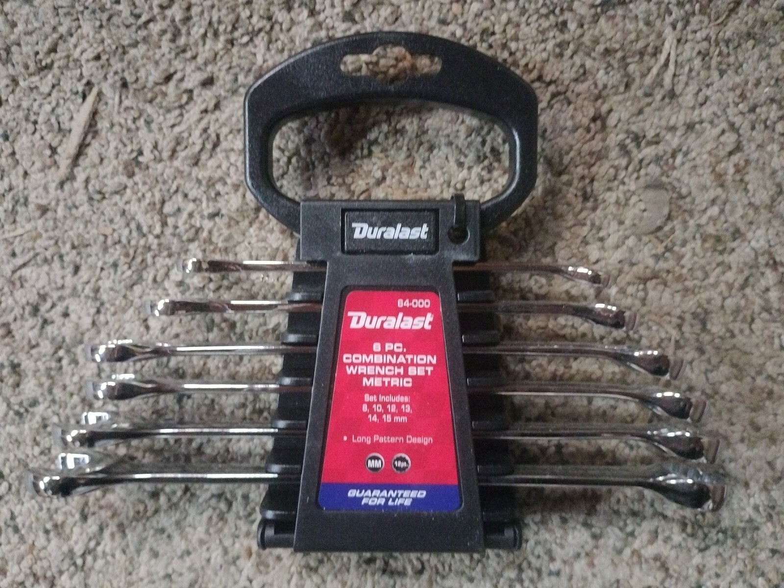 Duralast Metric Long Pattern Combination Wrench Set 6 Piece # 64-000 ...