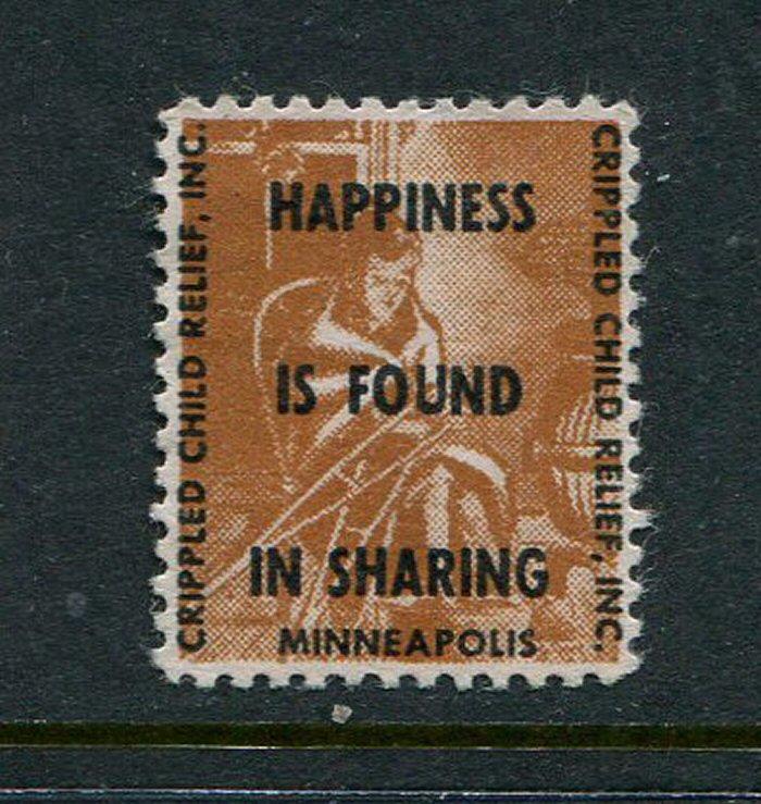Crippled Child Relief Minneapolis Seal Reklamemarke Poster Stamp | eBay