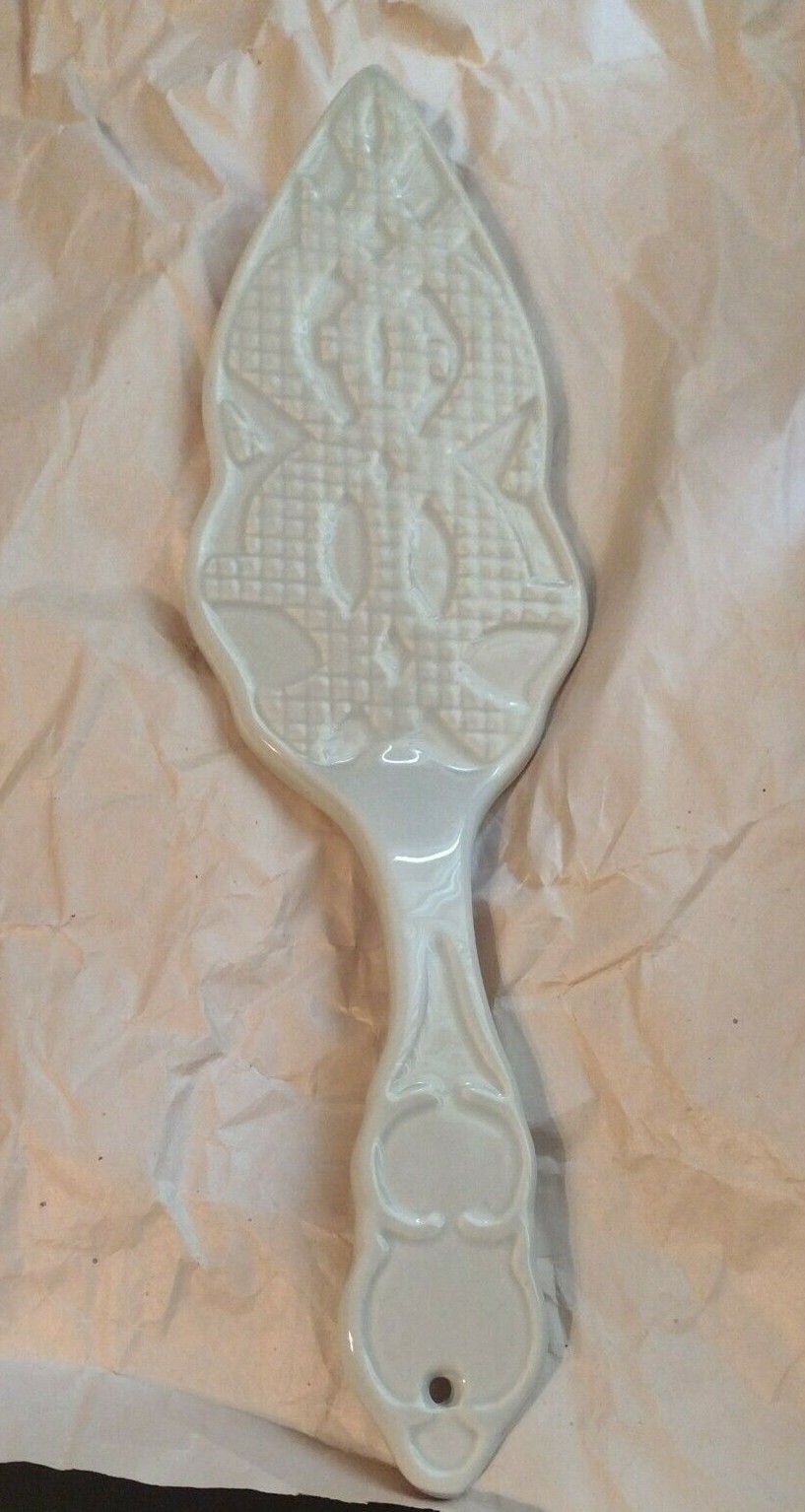 Homestead Int. Group Ceramic Cake Pie Server 10 1/2" long x 3" | eBay