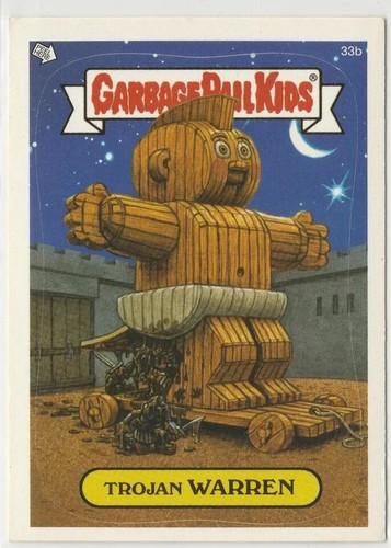 Trojan Warren #33b Garbage Pail Kids GPK 2004 All-New Series 3 ANS3 | eBay